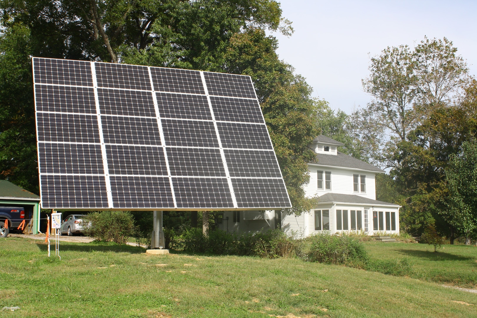 dual-axis solar tracker residential - Tick Tock Energy
