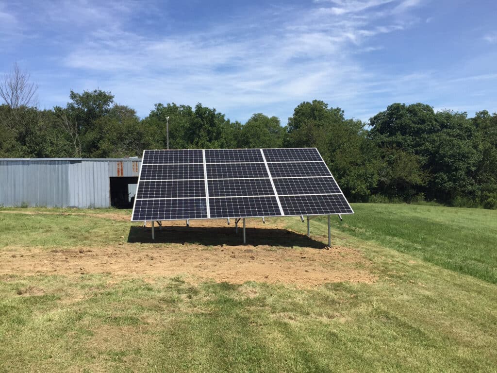 Ground Mounted Solar Panel Installations | Tick Tock Energy-Illinois
